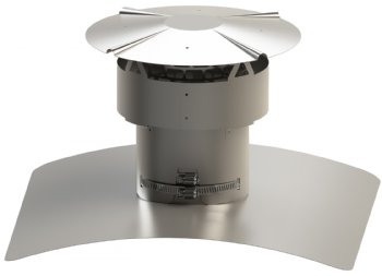 Stainless Steel Deluxe Rain Cap