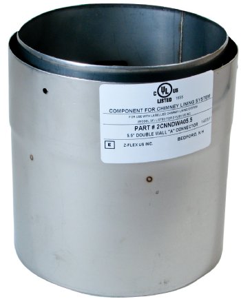 Stainless Steel Dripless Double Wall Connector