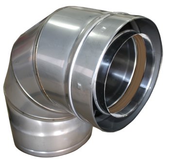 Z-Vent Double Wall 90 Elbow