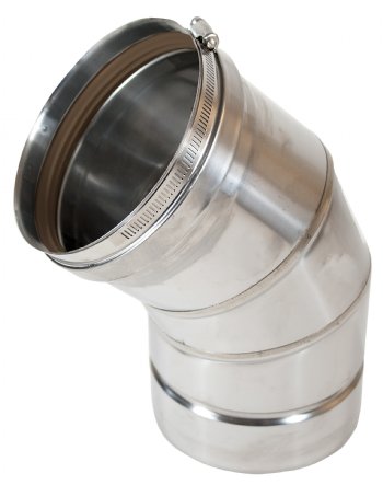 Z-Vent Single Wall 45 Elbow